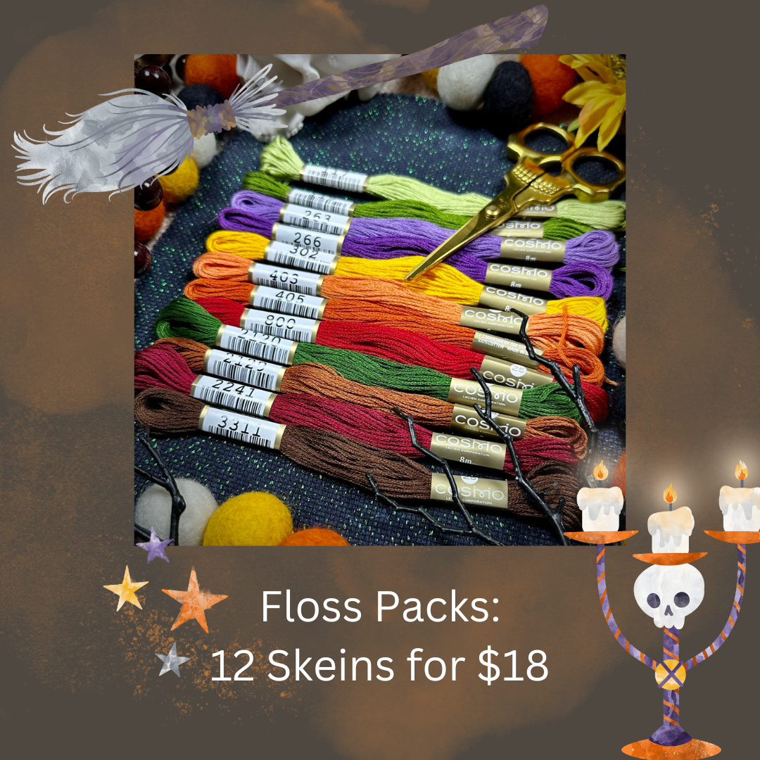 Spellbound Stitches Vol. 2 Floss Bundle – The Starlight Stitchery