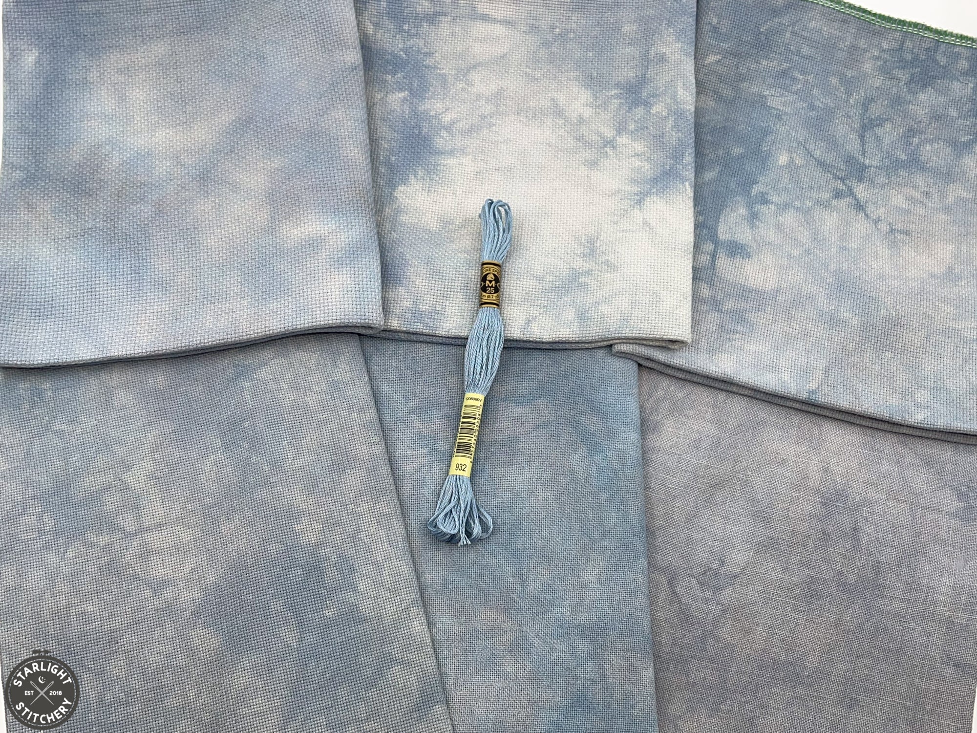 "Stonehenge" Atomic Ranch Fabrics - Hand Dyed Cross Stitch Fabric – The Starlight Stitchery