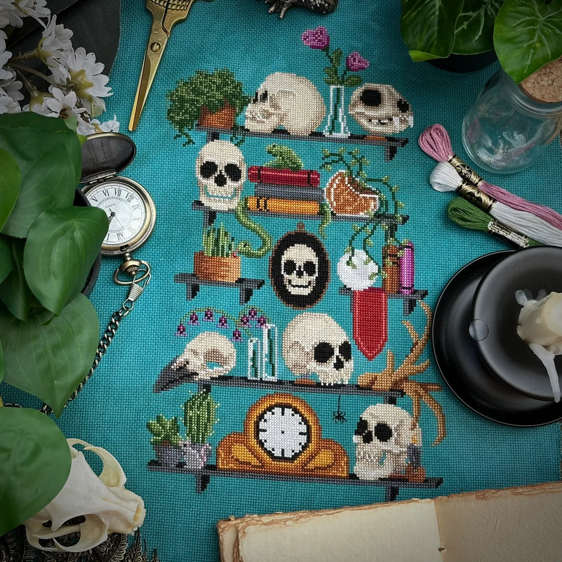 A Study of Skulls - The Stitch Crypt - Cross Stitch Pattern – The ...