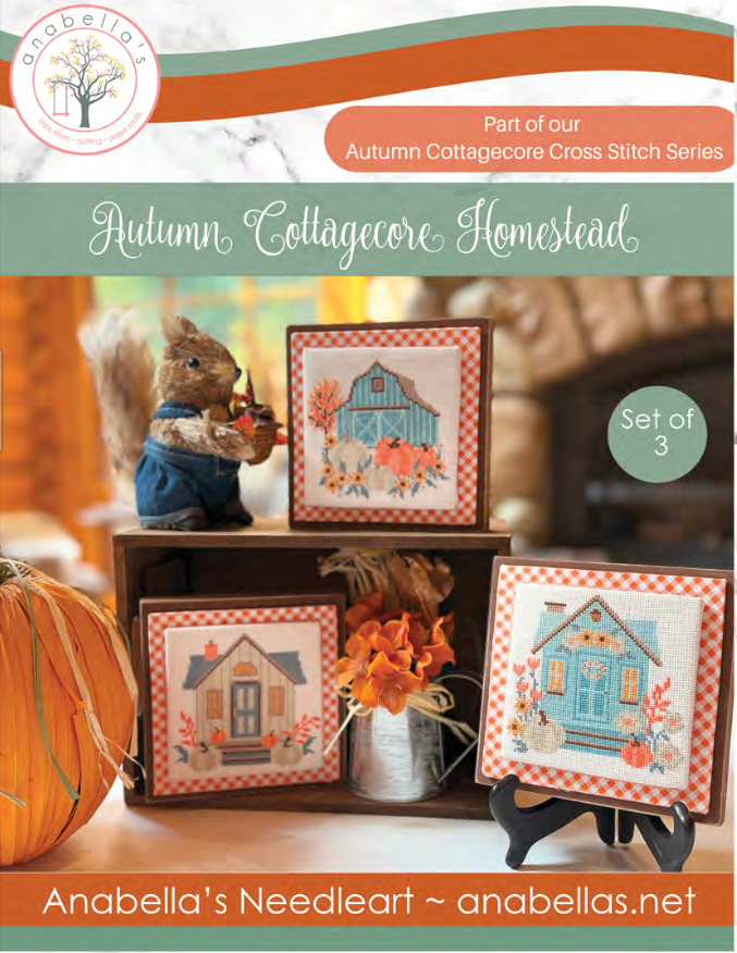 Autumn Cottagecore Homestead - Anabella's - Cross Stitch Pattern – The ...