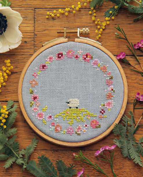 Spring Ring - Posie - Cross Stitch Pattern
