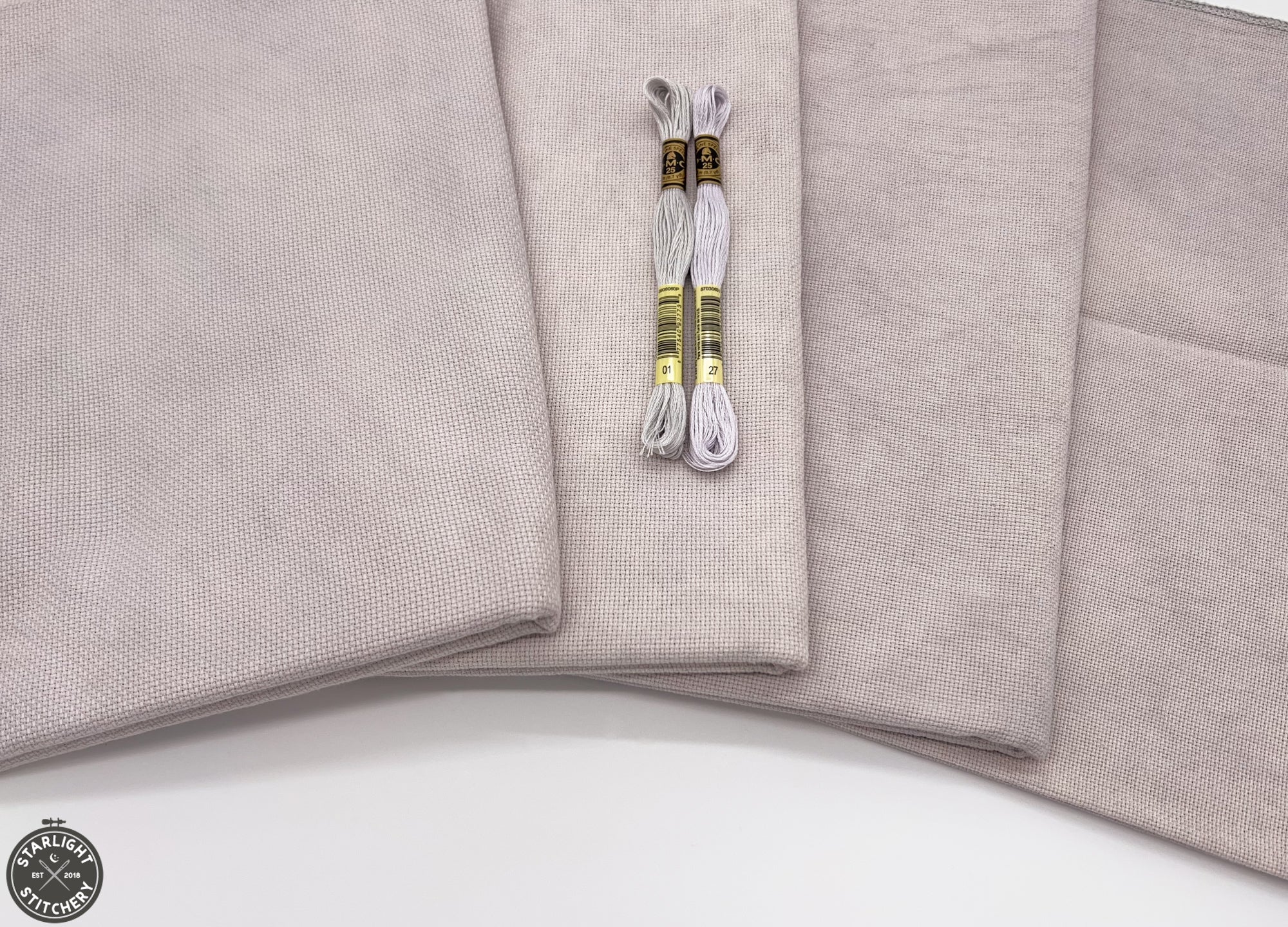 "Stone Cold" Atomic Ranch Fabrics - Hand Dyed Cross Stitch Fabric – The ...