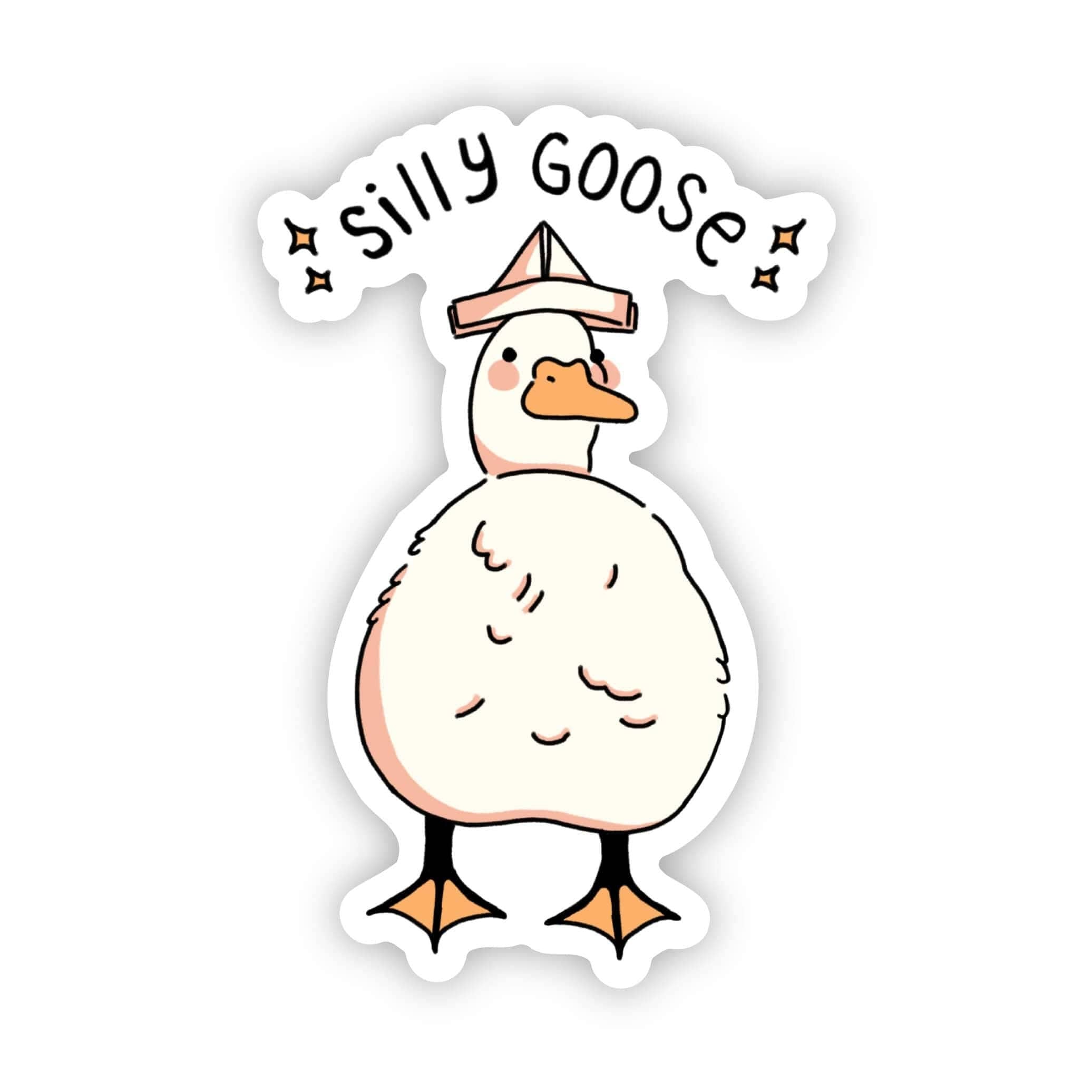 Silly Goose Sticker - Big Moods – The Starlight Stitchery
