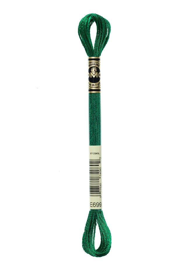 E699 Light Effects - Green Emerald - DMC Embroidery Floss – The ...